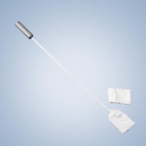 Homecraft Long Handled Toe Washer, with two Pads - mobileaids