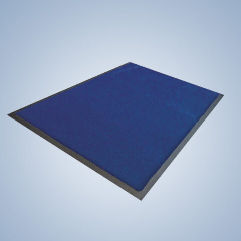 INDOOR RUBBER BACKED MAT - SOLID - 450 X 700 MM, NOVIS, NAVY BLUE [RM ...