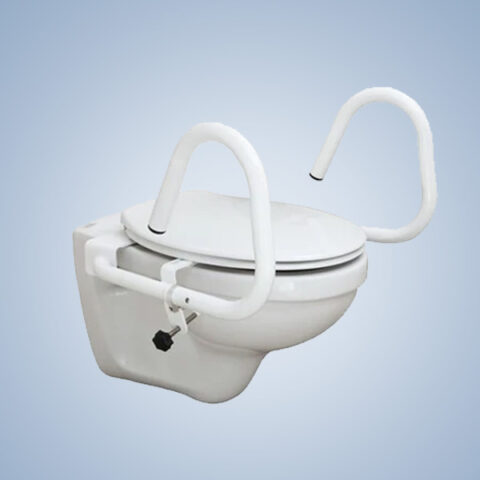 TOILET THRONE ACCESSORIES AID 3 IN 1 POWDER COATED [R31PC] - mobileaids